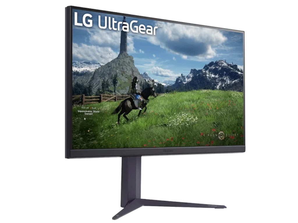 Monitor LG 32GS85Q-B 31.5″/IPS/2560×1440/180Hz/1ms GtG/HDMIx2,DP,USB/Gsync,freesync/pivot,visina