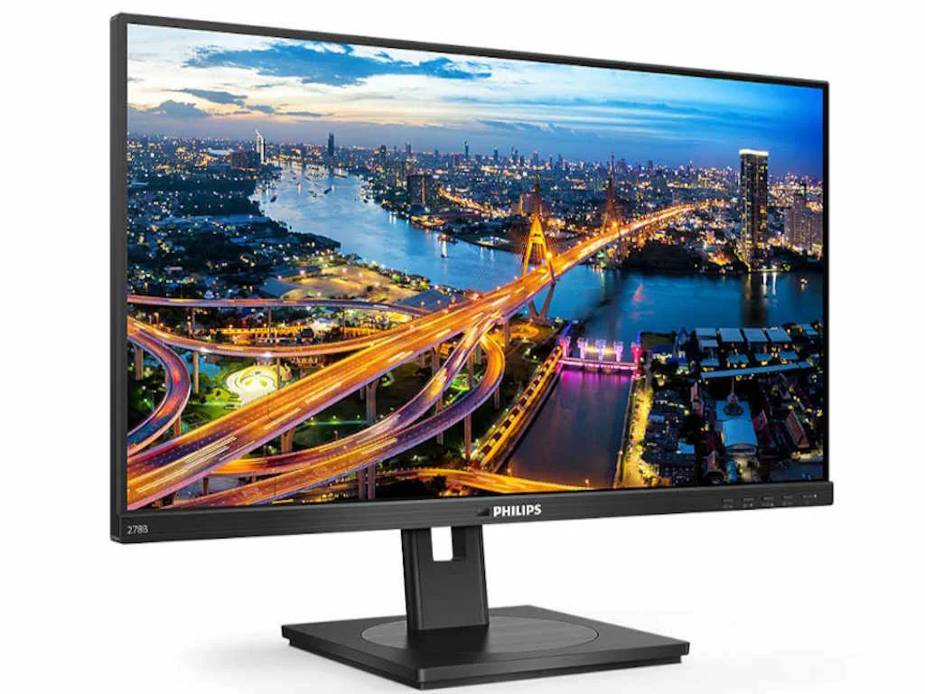 Monitor PHILIPS 278B1/00 27″/IPS/3840×2160/60Hz/4ms GtG/HDMIx2,DP,USB/pivot,visina/zvucnici/VESA/crn