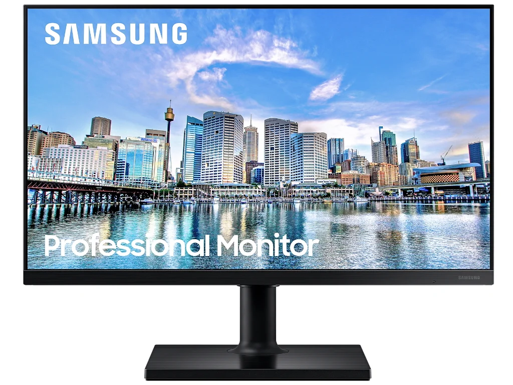 Monitor SAMSUNG LF27T450FQRXEN 27″/IPS/1920×1080/75Hz/5ms/HDMIx2,DP,USB/Freesync/pivot,visina/crna