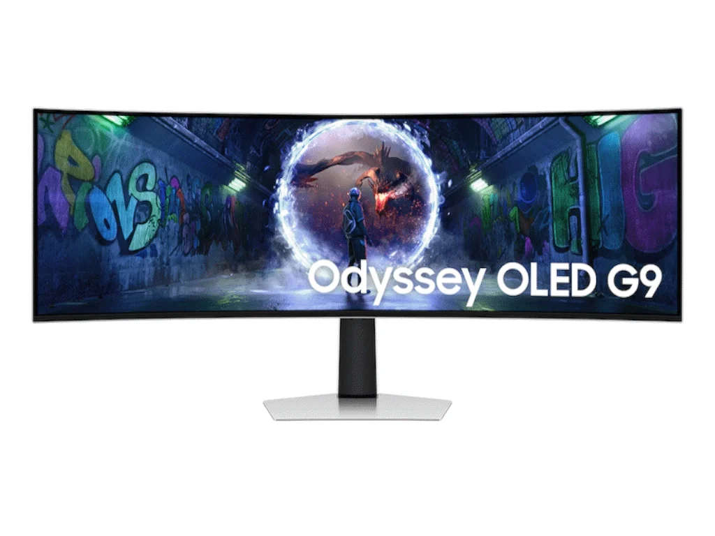 Monitor SAMSUNG LS49DG934SUXEN 49″/OLED,zakrivljen,32:9/5120×1440/240Hz/0.03ms GtG/HDMIx2,DP