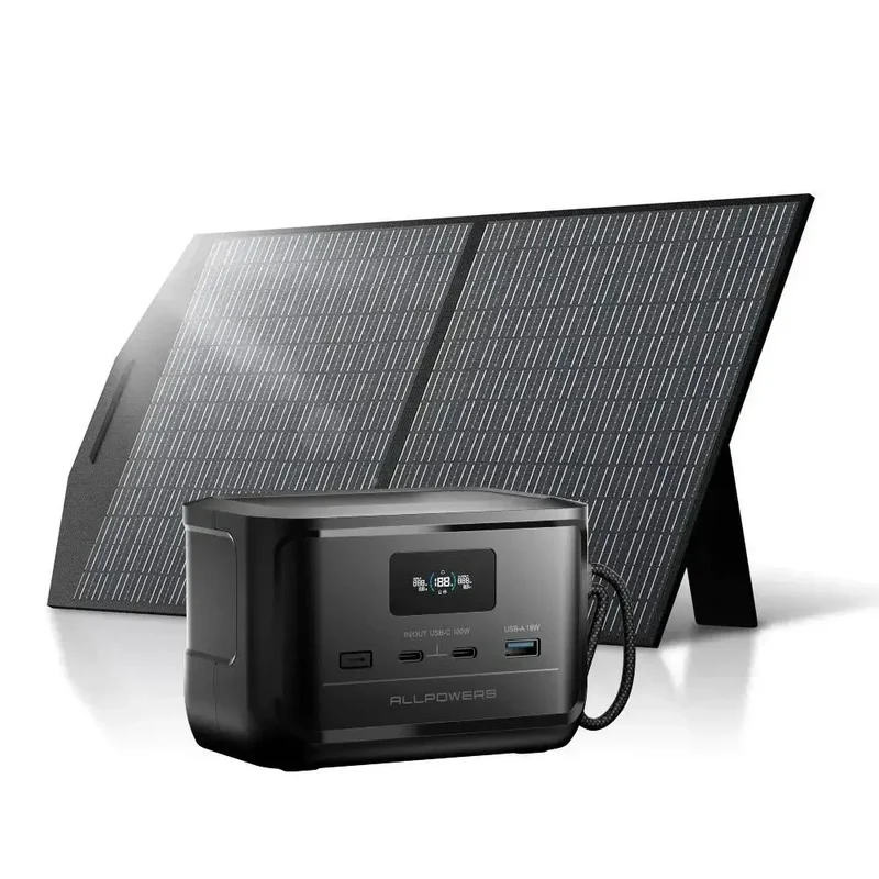 ALLPOWERS SOLAX P100 DC Solarni Generator + SP027 100W Solarni Panel