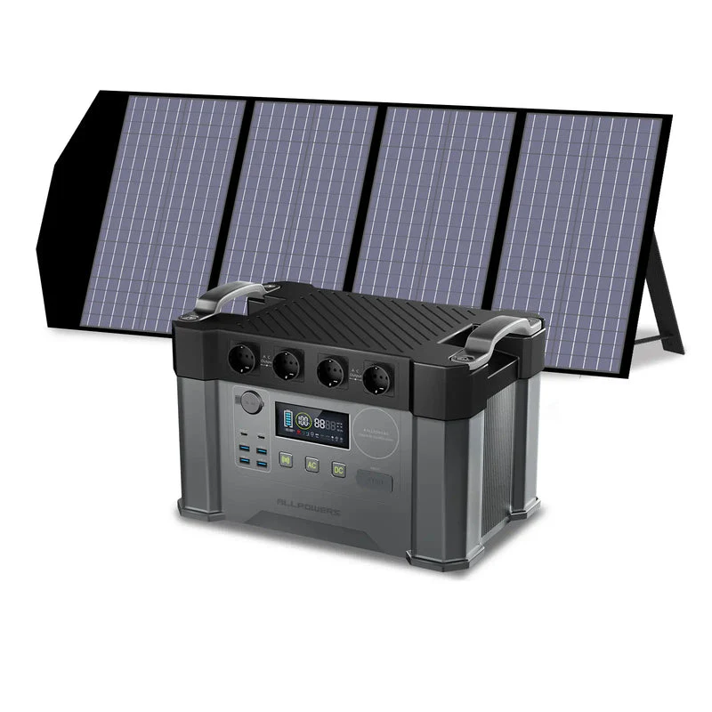 ALLPOWERS komplet solarnog generatora 2400W (S2000 Pro + SP029 solarni panel 140W)