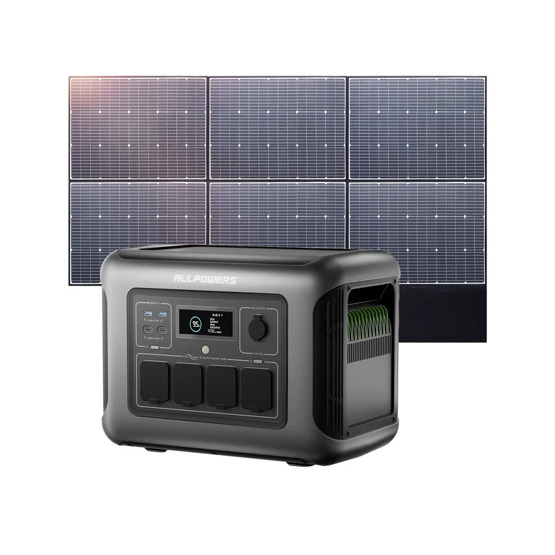 ALLPOWER Solarni Generator Kit 1600W (R1500 LITE + SP039 600W Solarni Panel)