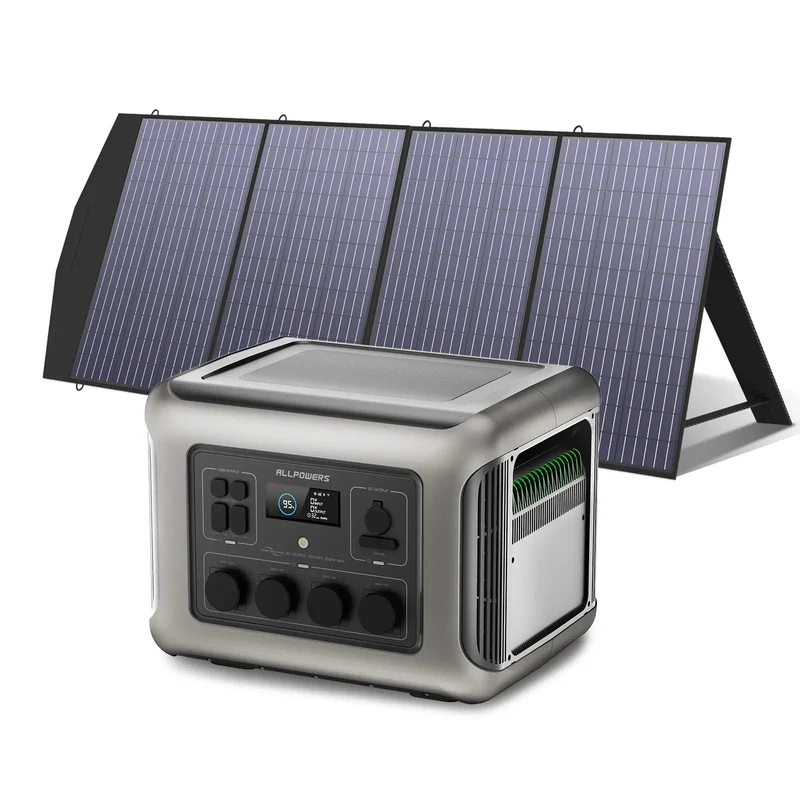 ALLPOWERS komplet solarnog generatora 2500W (R2500 + SP033 solarni panel od 200W)