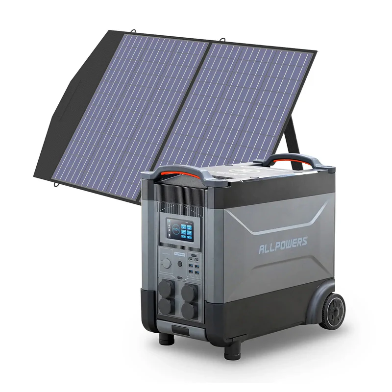 ALLPOWERS Solarni Generator Set 4000W (R4000 + SP027 100W Solarni Panel)
