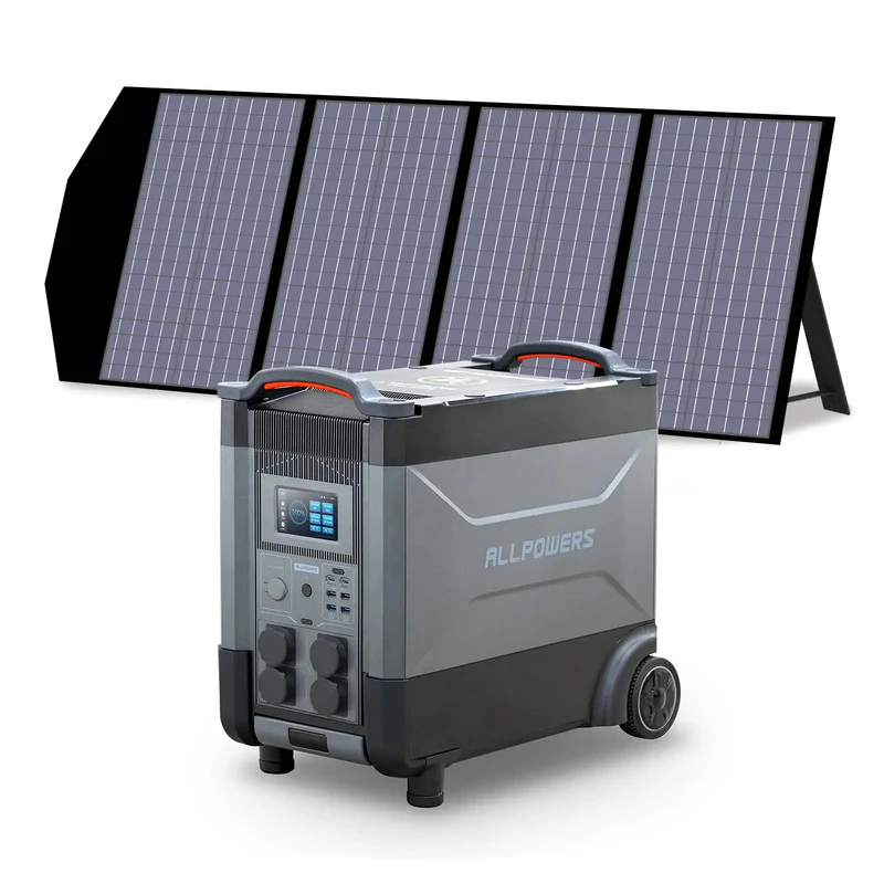 ALLPOWERS Solarni Generator Set 4000W (R4000 + SP029 140W Solarni Panel)