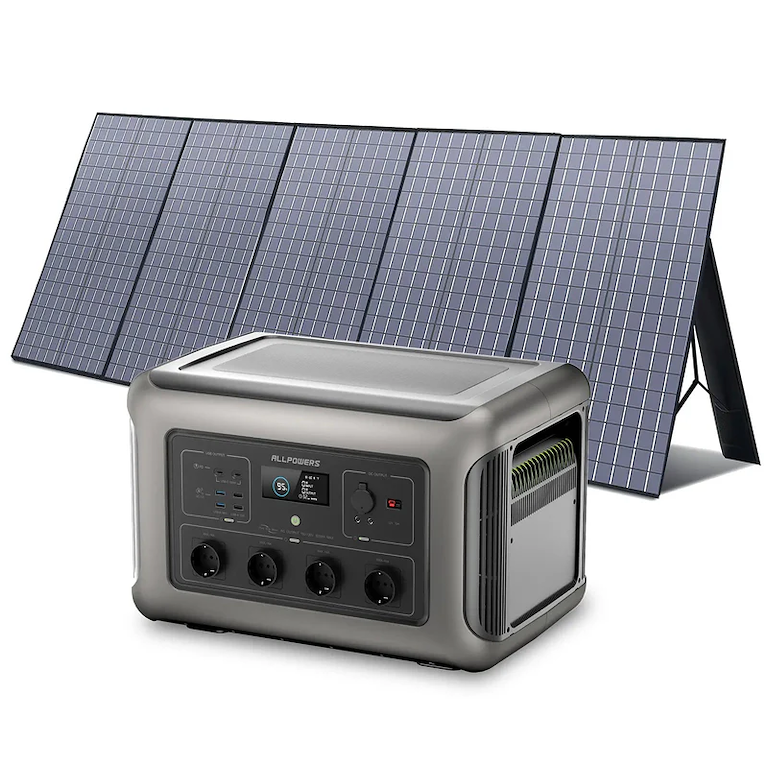 ALLPOWERS Solarni Generator Set 3500W (R3500 + SP037 400W Solarni Panel)