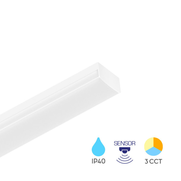 BRAYTRON Led strela BRY-PROLINE-PT-36W-1.2MT-SNS-WHT-3IN1-LED BATTEN