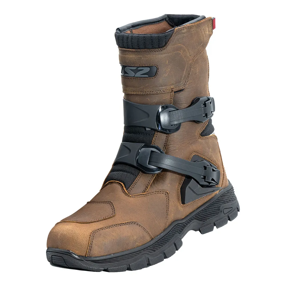Moto čizme LS2 ADVENTURE WP muške braon