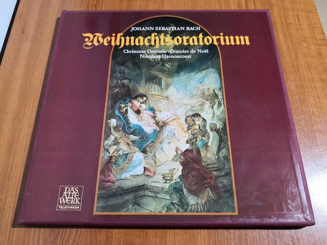 Johann Sebastian Bach - Christmas Oratorio - 3 LP Box