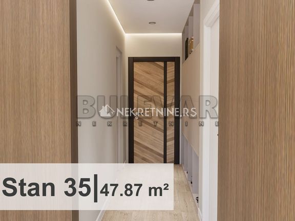 Ekskluzivna novogradnja u centru 47.87m2