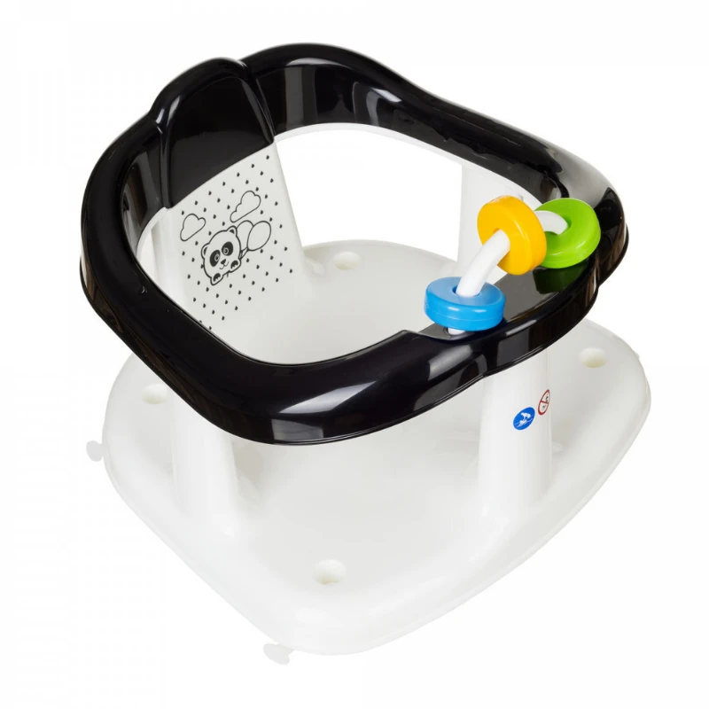 Maltex stolica za kupanje bebe Panda Crna