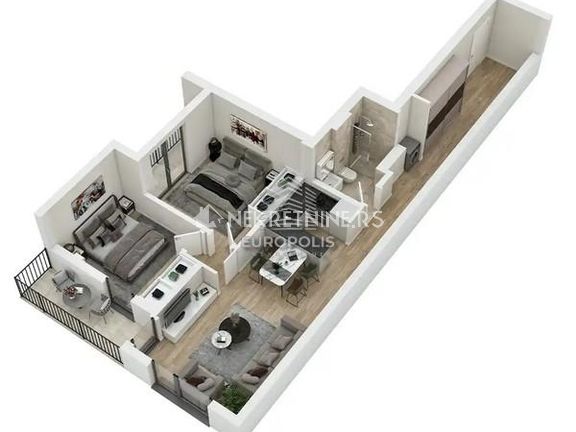 Trosoban stan u premium novogradnji, Šumice ID#8133
