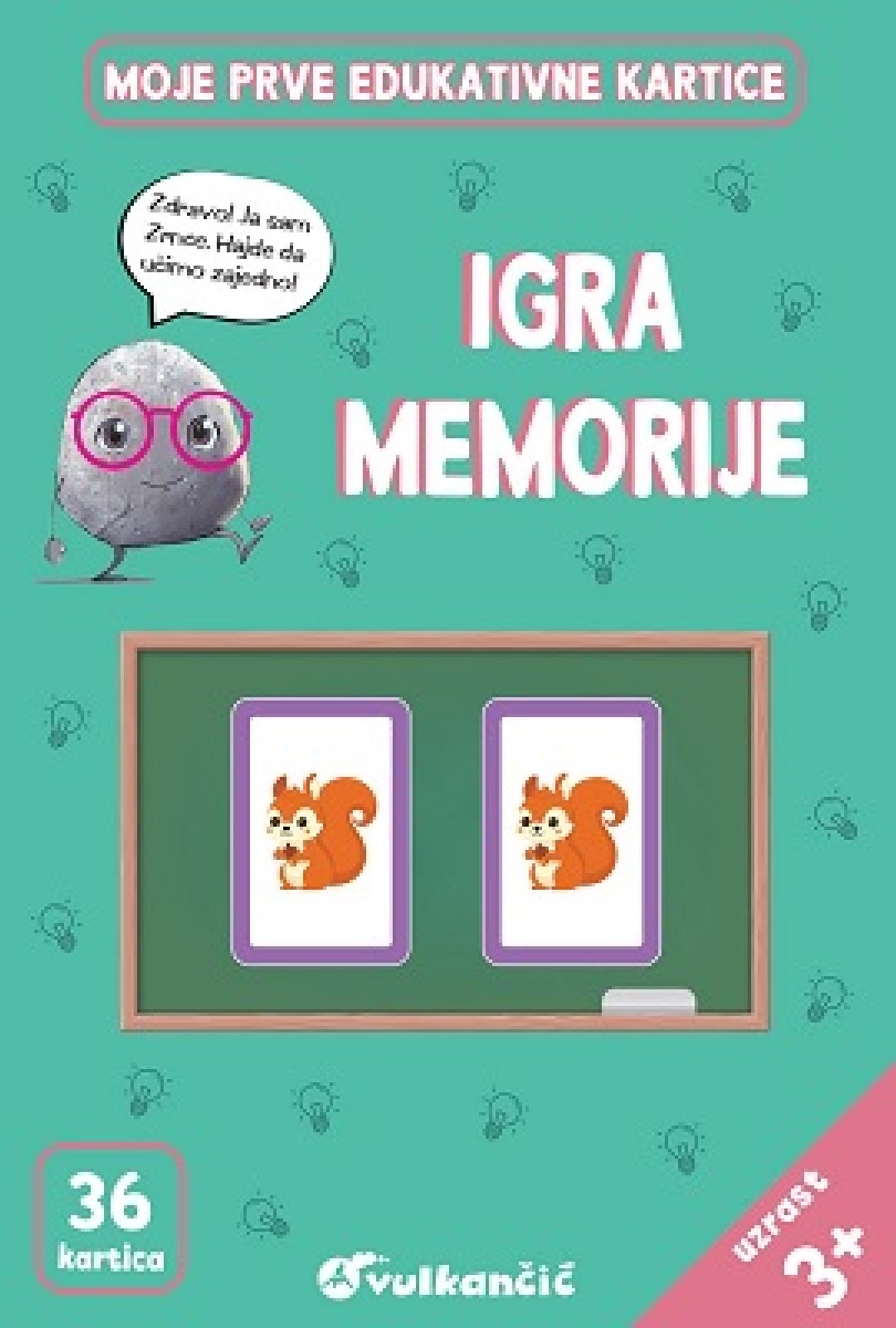 Zrnce kartice – Igra memorije (latinica)