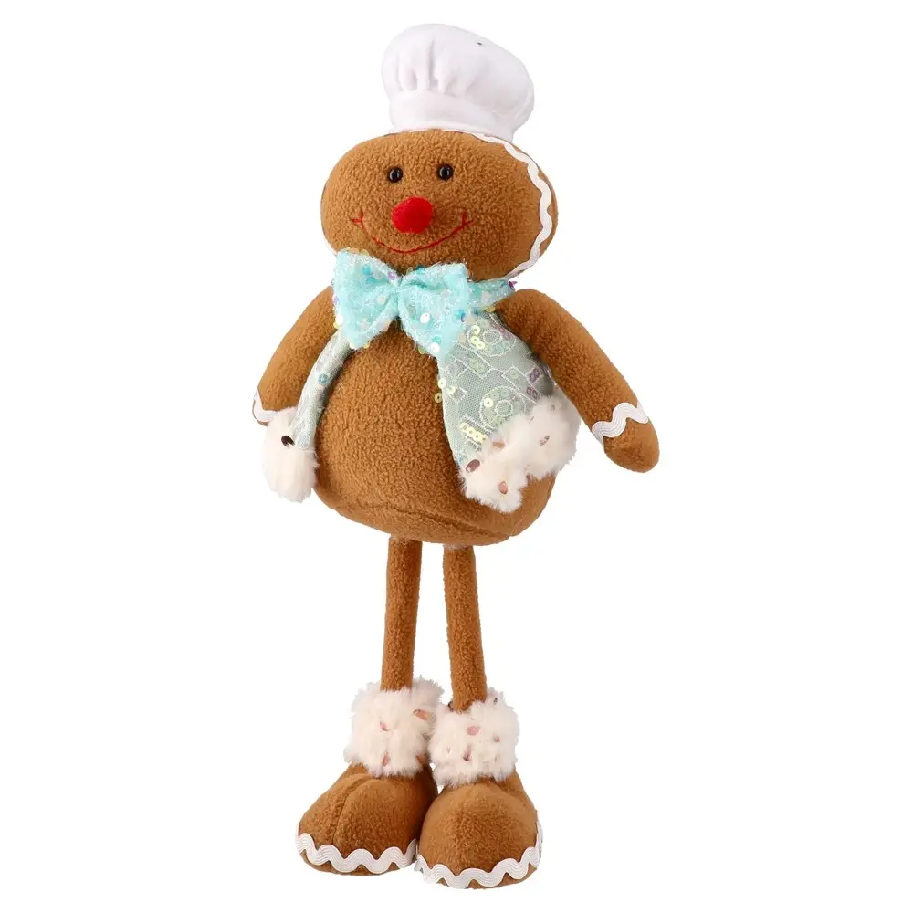 FESTA Novogodišnja figura Đumbirko Dečak Deco Plush, 41cm, Braon