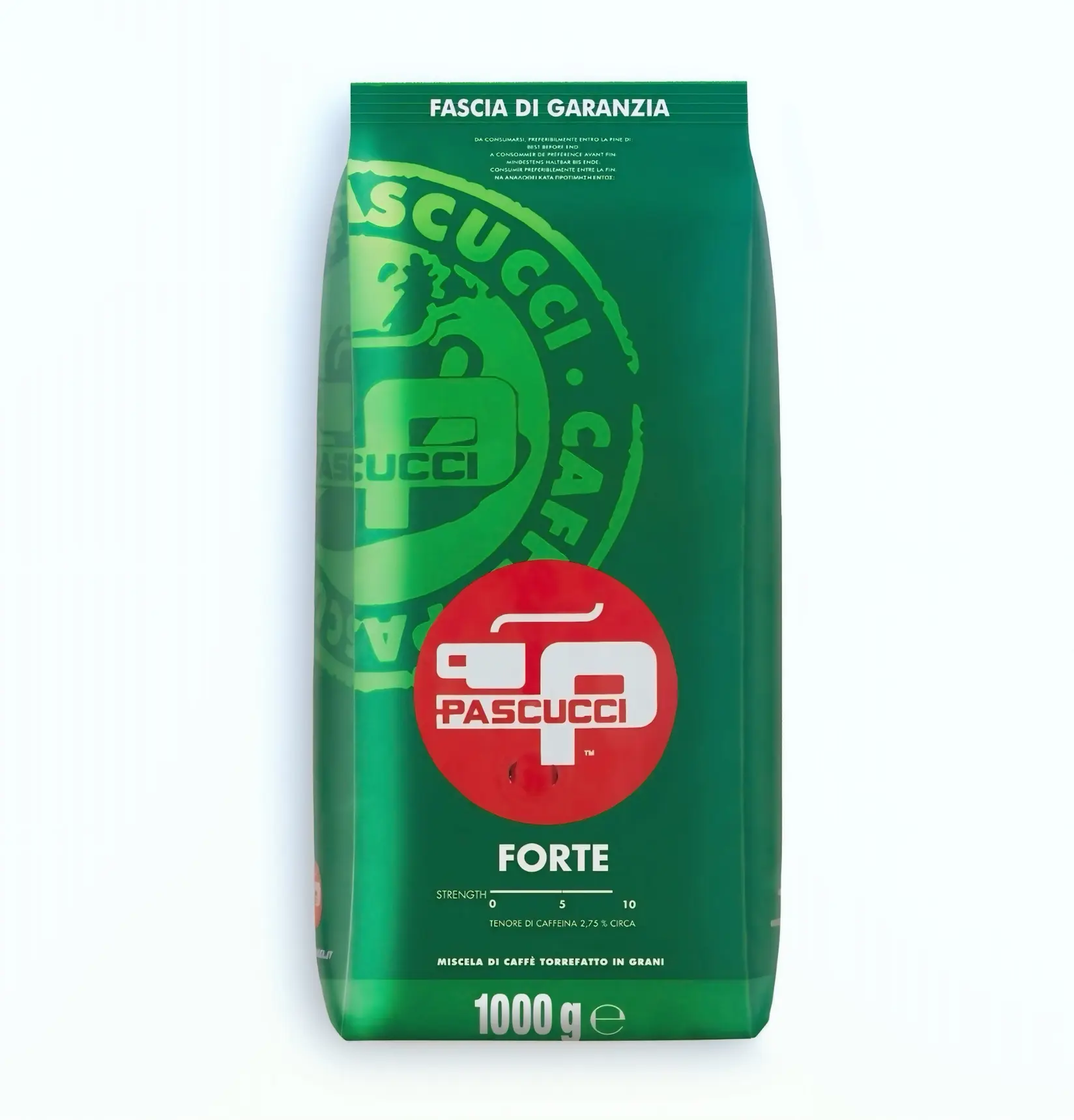 Caffe Pascucci Kafa u zrnu Forte, 1 kg