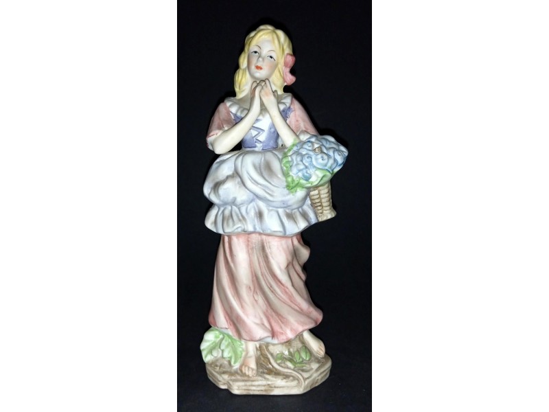 FIGURA - BISKVIT PORCELAN ZIG 23cm
