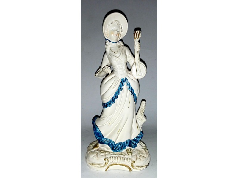FIGURA - BISKVIT PORCELAN 50-te g P.V. ZIG 26cm
