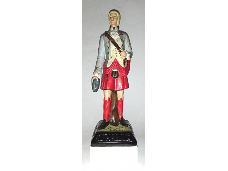 FIGURA - BISKVIT PORCELAN POSTOLJE MERMER 39cm