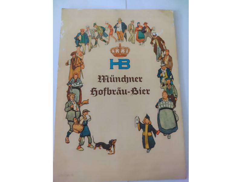 MUNCHNER HOFBRAUHAUS SPEISEN KARTE