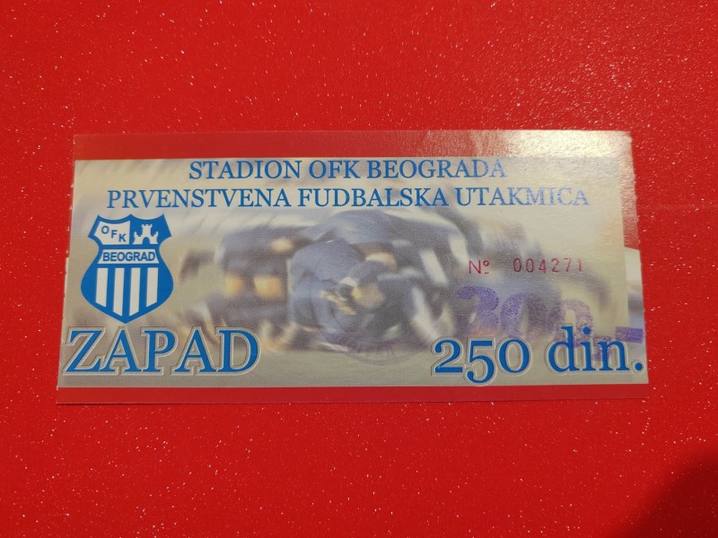 OFK BEOGRAD - CRVENA ZVEZDA 17.03.2007. ZAPAD