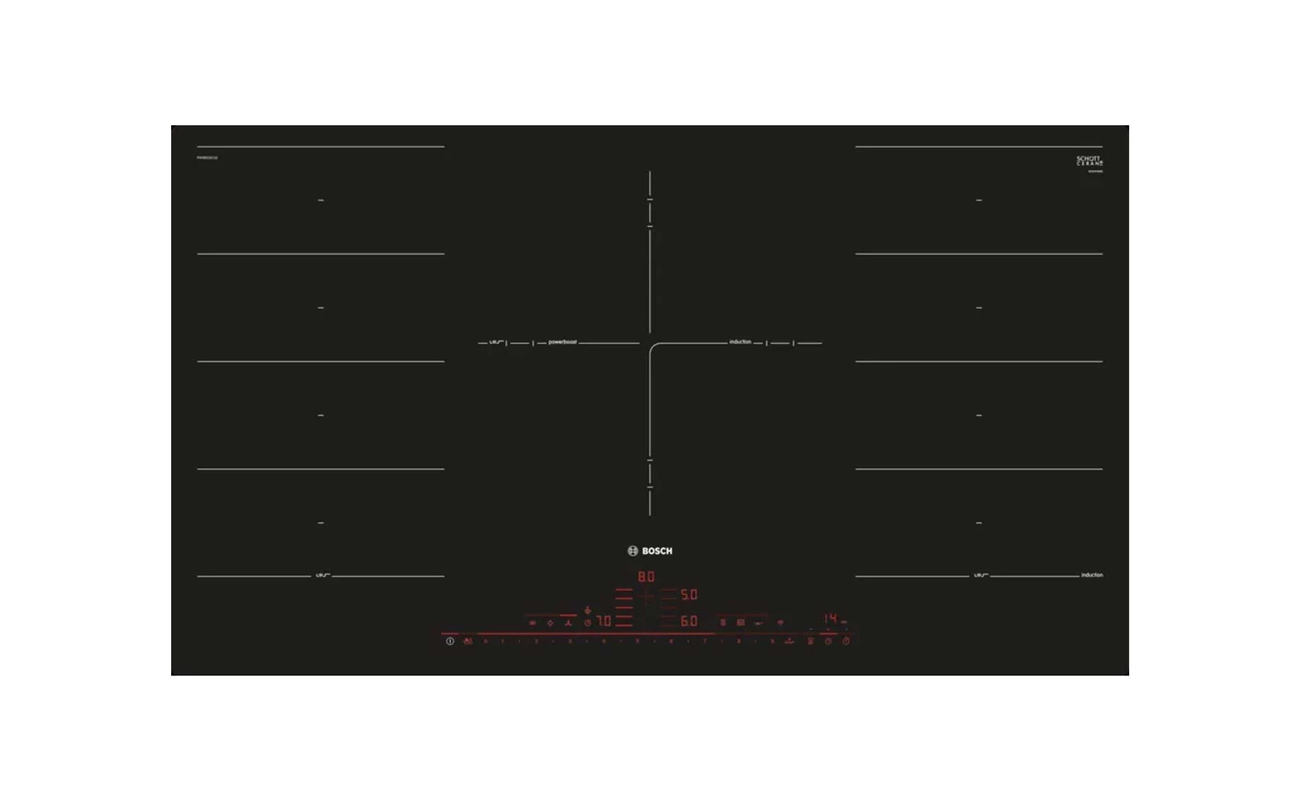 Bosch PXV901DV1E ugradna indukcijska ploča 90cm