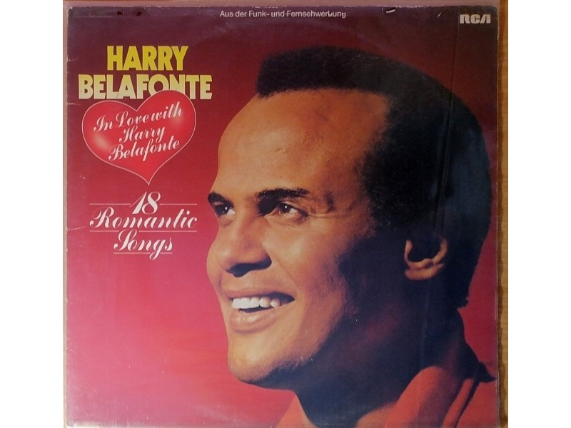 RASPRODAJA PLOČA: HARRY BELAFONTE, Germany 1982, 5-