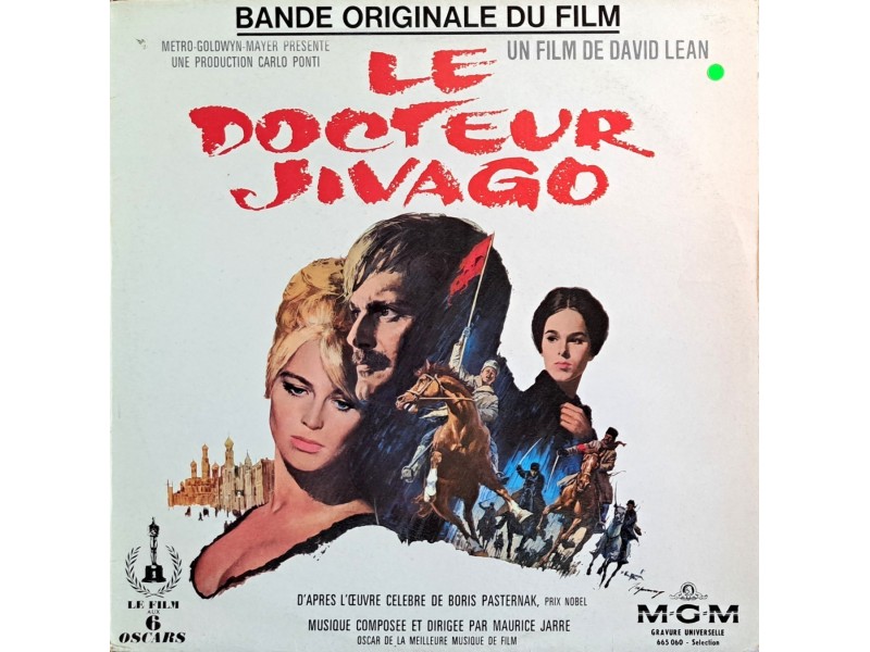RASPRODAJA PLOČA: LE DOCTEUR JIVAGO, OST France 1966, 5