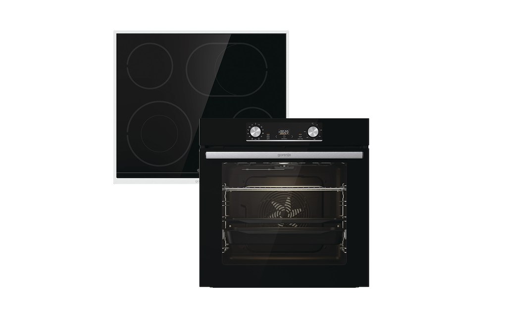 Gorenje ugradni set BOSX6737E06BG rerna + ploča ECT43X