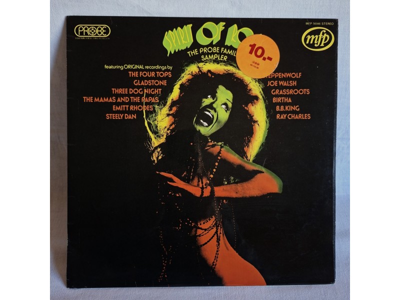 SPIRIT OF ROCK! ENGLESKO! REDAK SAMPLER LP! 5,5!