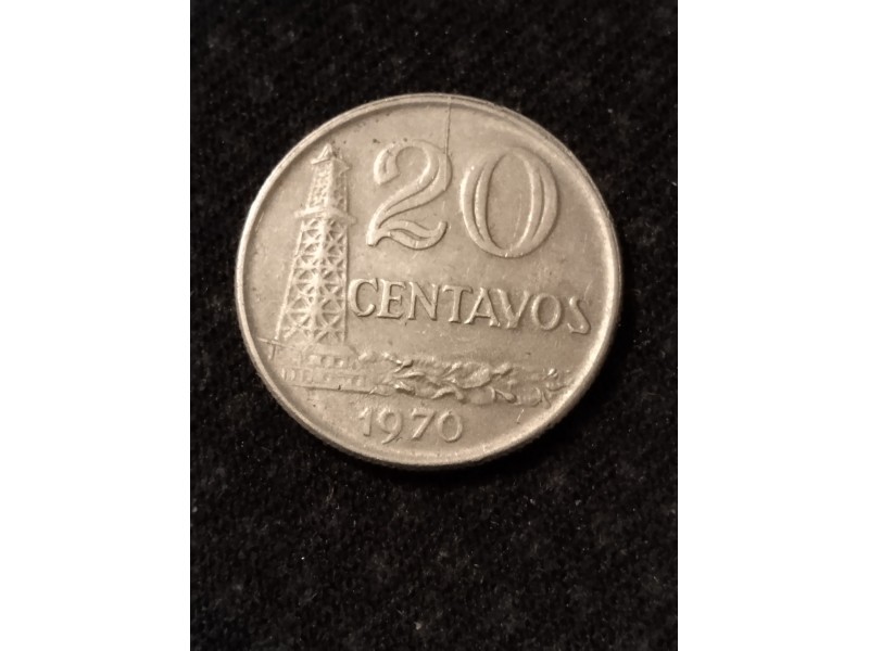 20 centavos 1970 brazil