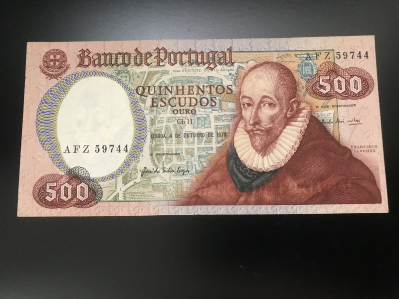PORTUGAL 500 ESCUDOS.1979.