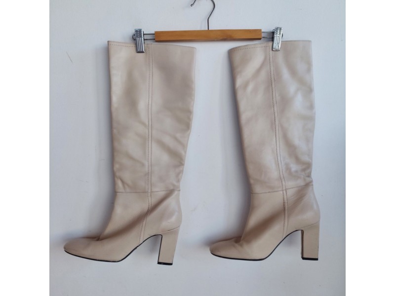 ZARA cizme prava koza SPAIN 39