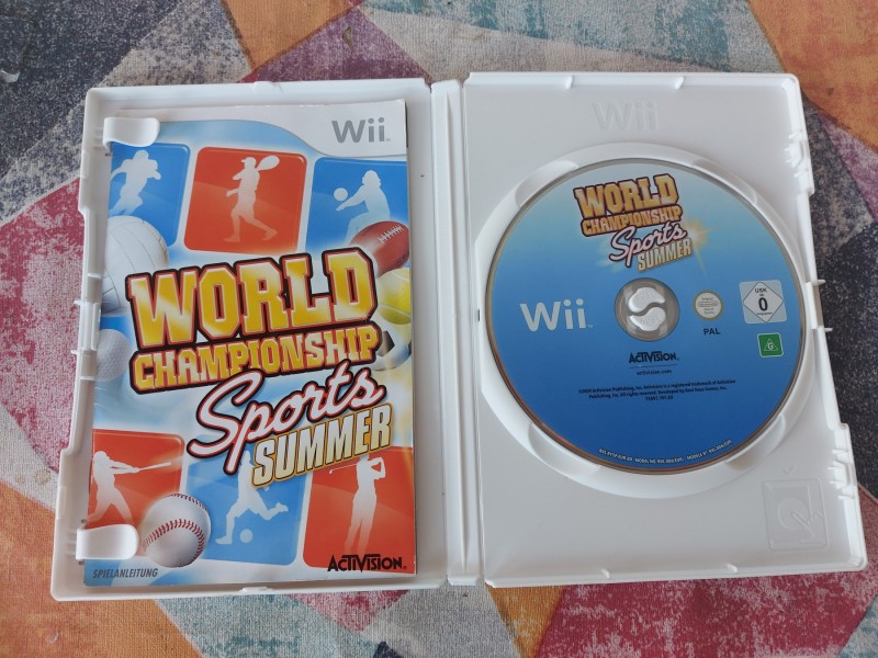 Nintendo wii World schampionship sports Summer