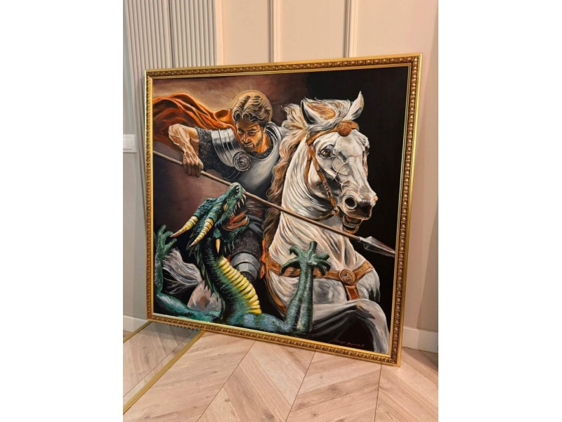 "Slika Svetog Georgija u borbi sa azdahom"