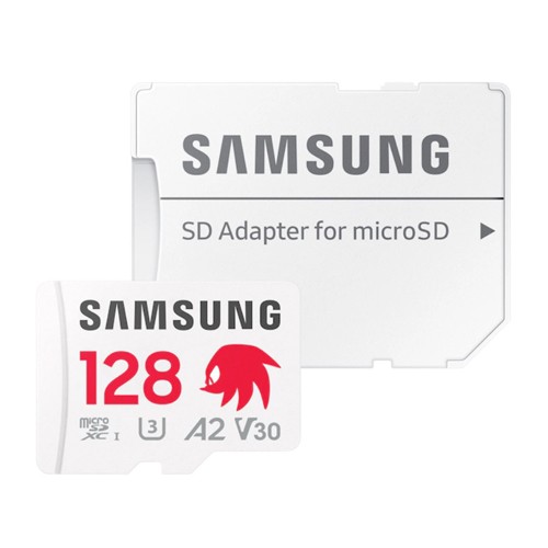 Samsung 128GB microSDXC PRO Plus Sonic the Hedgehog memorijska kartica + Adapter | MB-MD128SA/LC1