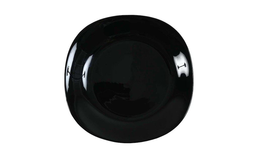 Plitki tanjir Ira 25,8cm crni