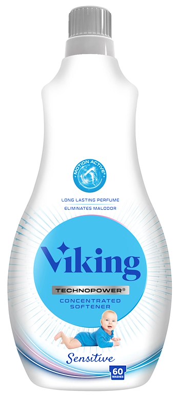 Viking Koncentrovani omekšivač Sensitive, Broj pranja 60, 1440ml