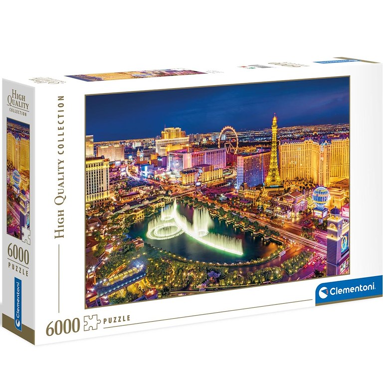 Clementoni puzzla Las Vegas 6000pcs CL36528