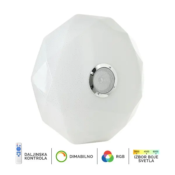 FORMA LED plafonjera LP-801-36 36W 4000K, Zlatna