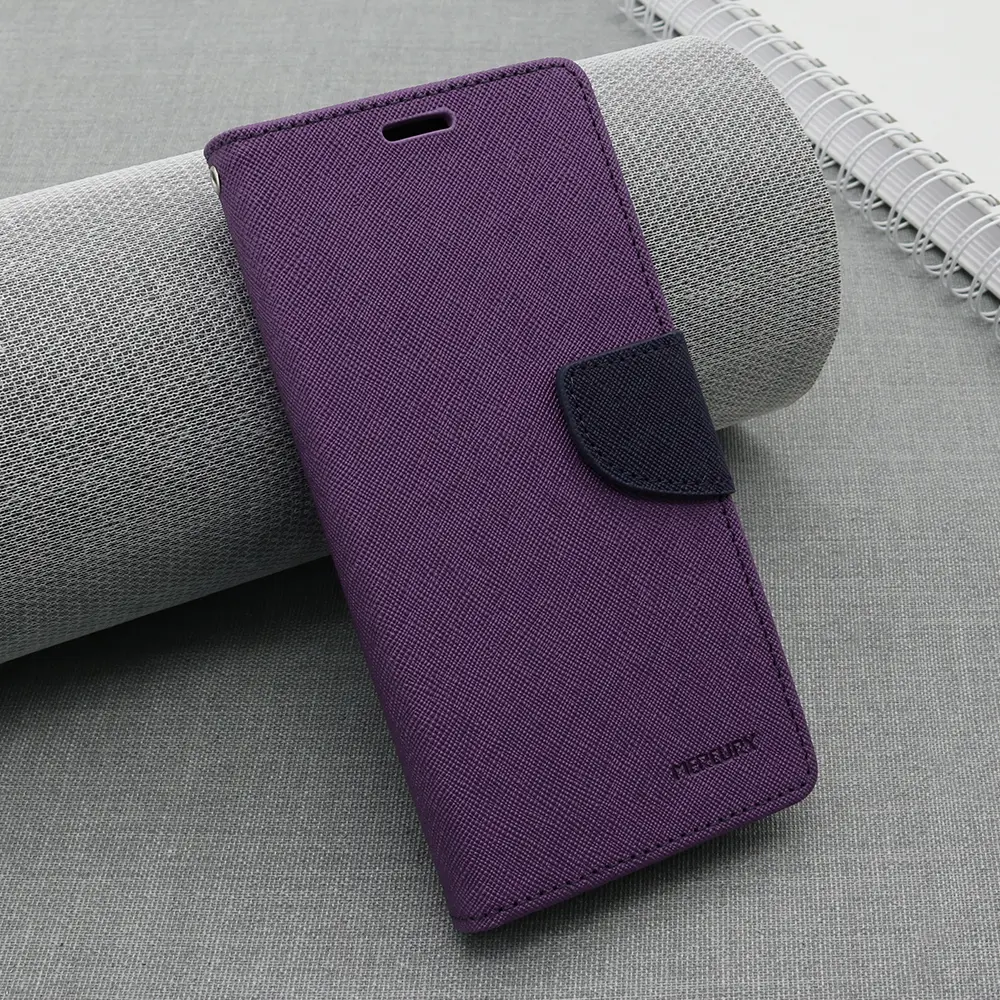 Maska za Honor X6c BI FOLD MERCURY ljubičasta
