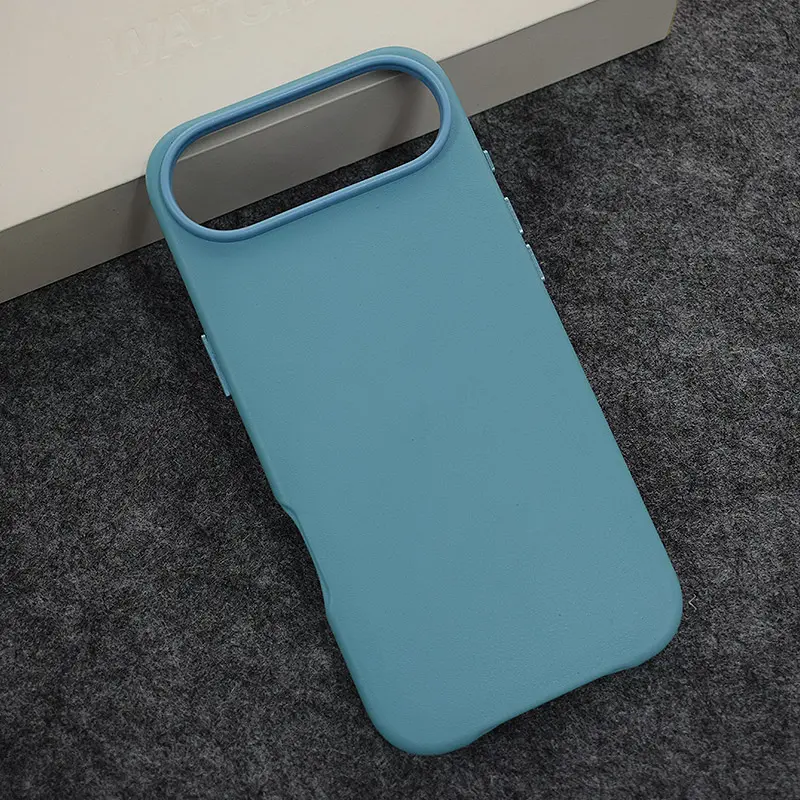 Maska za iPhone Air Beautiful Shine Leather svetlo plava