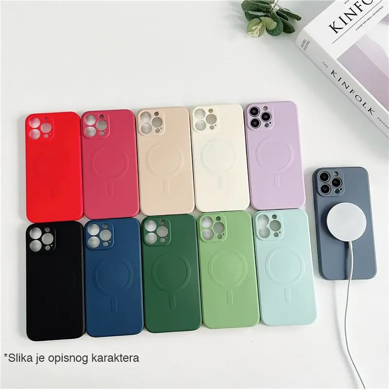 Maska za Samsung S24/ S921B/ S25/ S931B Nanobit Giulietta Mag Case svetlo zelena