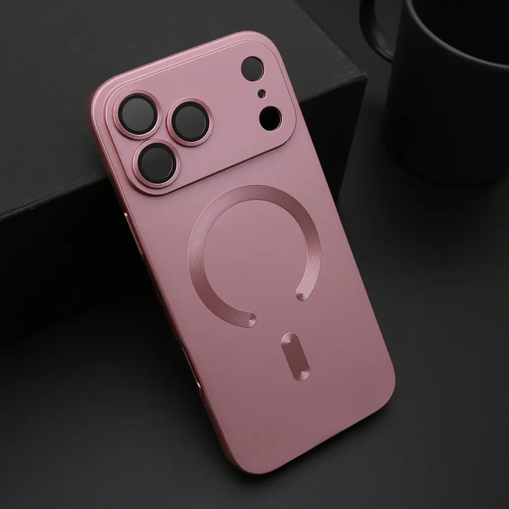 Maska za iPhone 17 Pro Max (6.9) ELEGANT MAGSAFE roze
