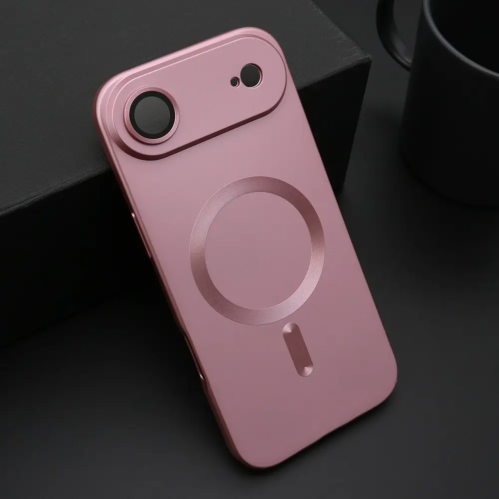 Maska za iPhone AIR (6.6) ELEGANT MAGSAFE roze