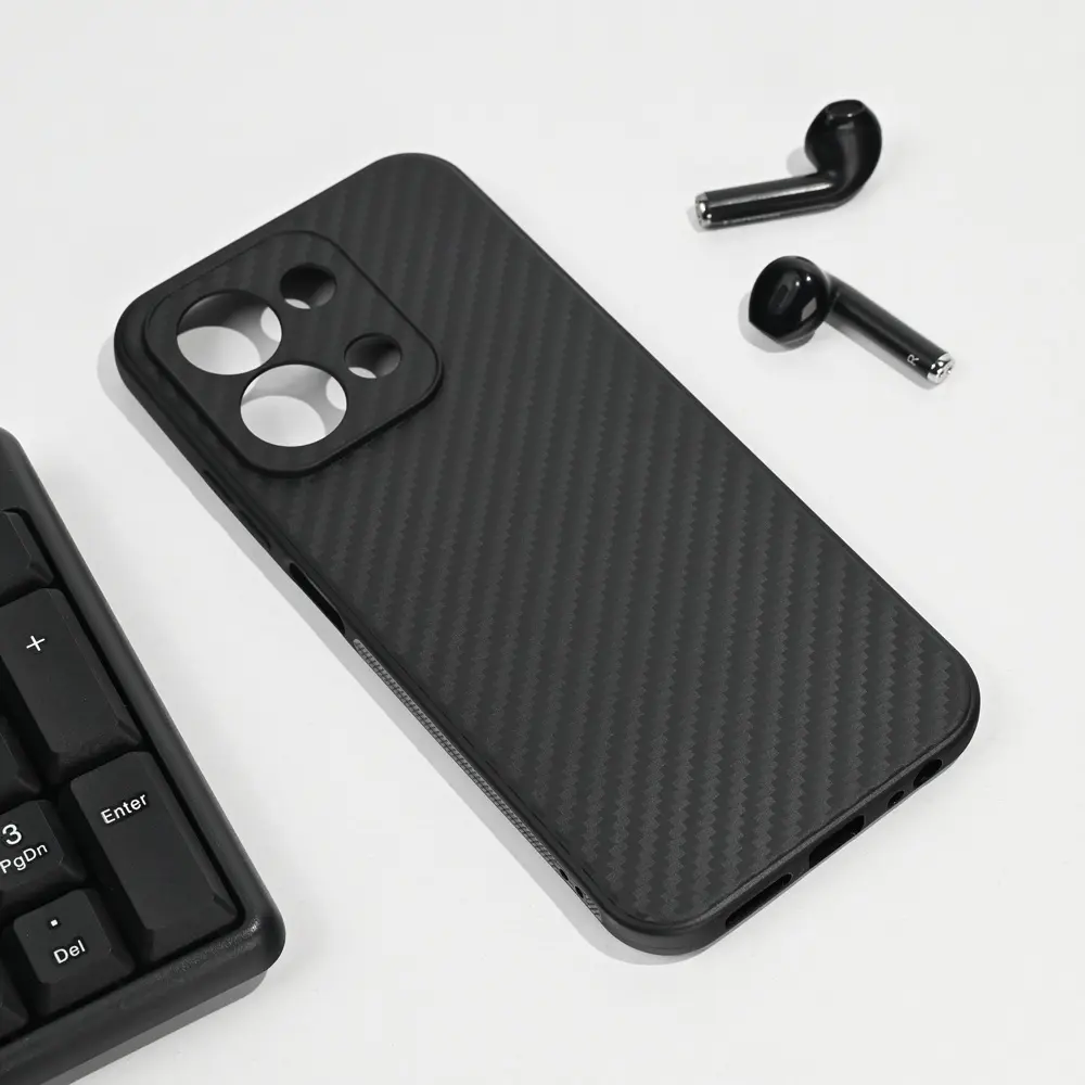 Maska za Xiaomi Redmi 15C 4G EU 173mm Carbon fiber crna
