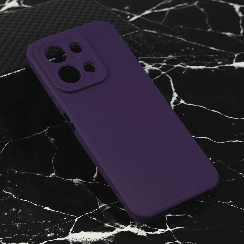 Maska za Xiaomi Redmi 15C 4G EU 173mm mat Teracell Giulietta tamno ljubičasta