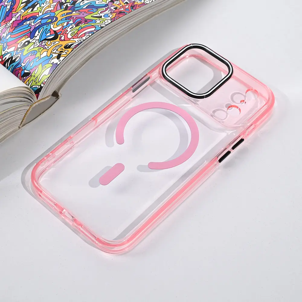 Maska za iPhone 17 Pro Max 6.9 Magsafe Color Pop roze