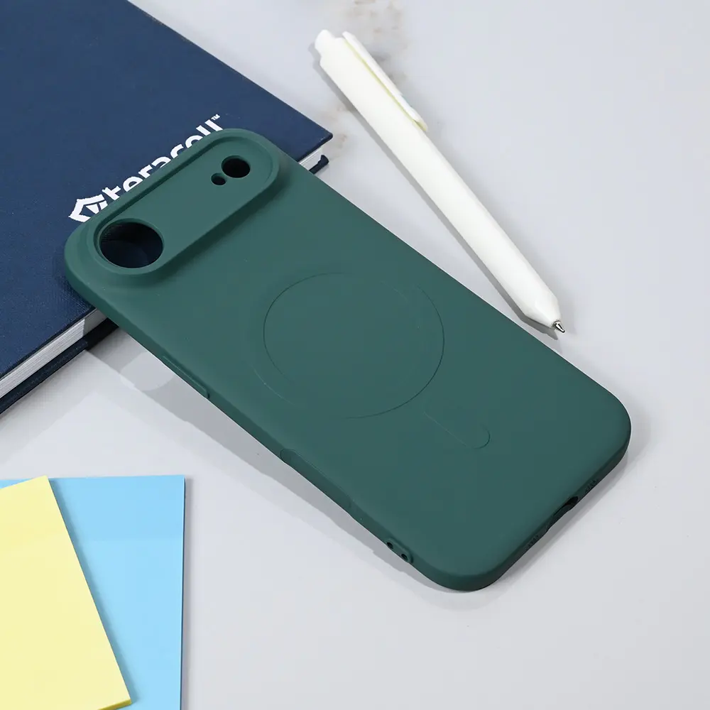 Maska za iPhone 17 Air 6.6 Teracell Giulietta Magsafe tamno zelena