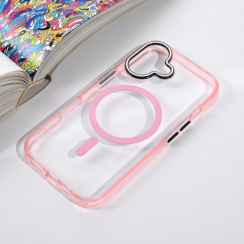 Maska za iPhone 17 6.3 Magsafe Color Pop roze